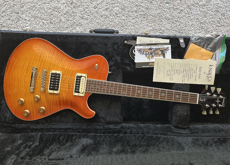 2019 Knaggs TS Eric Steckel Signature Tier 2 Vintage Burst | Reverb