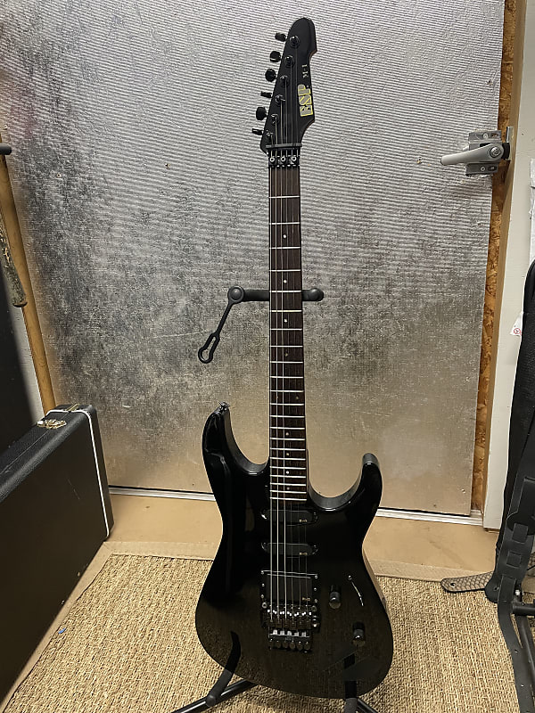 Rare ESP M1 Mirage Series Late 80's to Early 90's - Black | Reverb