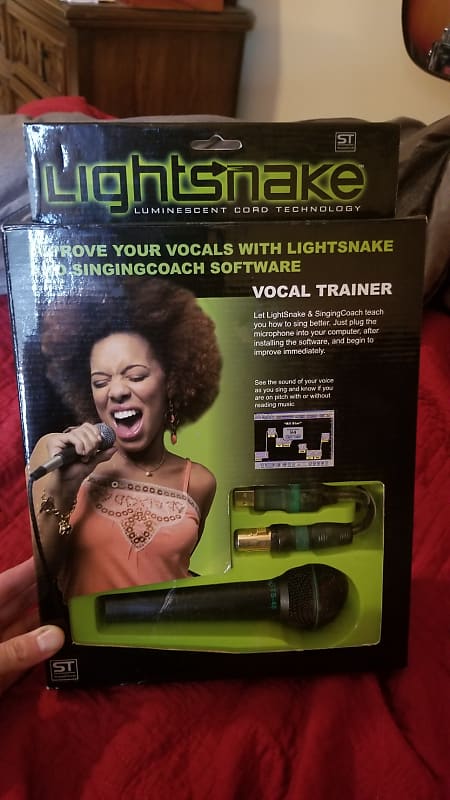SoundTech Lightsnake Vocal Trainer, Microphone, XLR To USB | Reverb