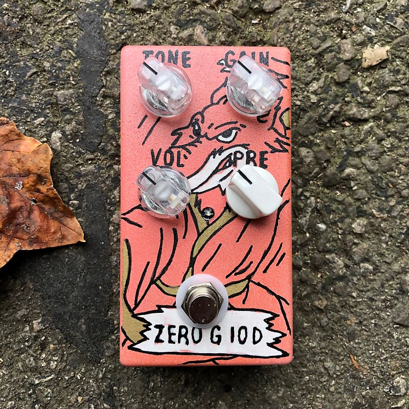 Zero G IOD Algernon Rat Clone Pre-Boost Light Orange | Reverb