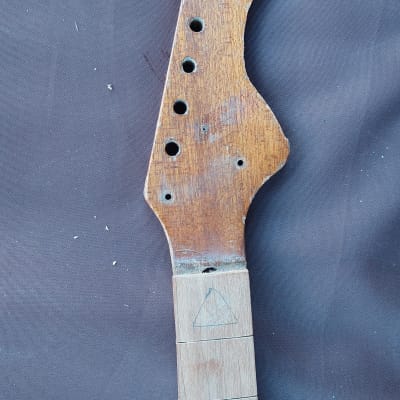 Unfinished Short scale 23" Teisco Norma Style neck Mahogany | Reverb