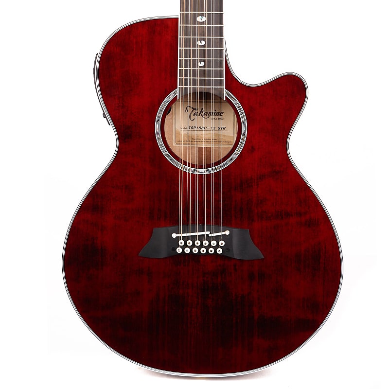 Takamine TSP158C-12 STR Thinline 12-String Acoustic-Electric | Reverb