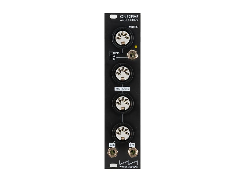 Winter Modular ONE2FIVE MIDI Thru Module [USED] | Reverb