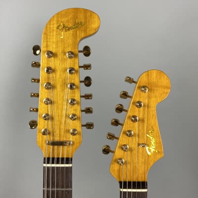 1995 Fender Custom Shop Korina Doubleneck Stratocaster | Reverb