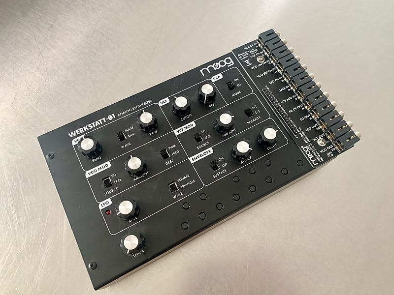 Moog Werkstatt-Ø1 Analog Synthesizer + CV Expander 2020 - | Reverb