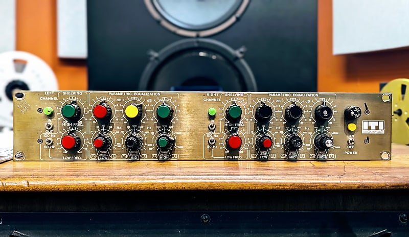 Vintage Iti Me 230 Parametric Eq Pro Serviced Reverb