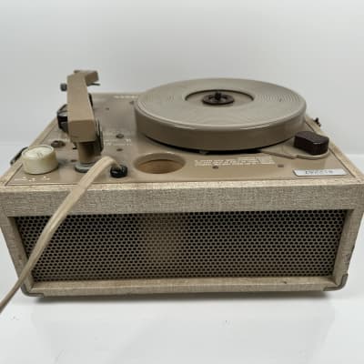 Newcomb Solid State portable suitcase record player EDT-15C | Reverb