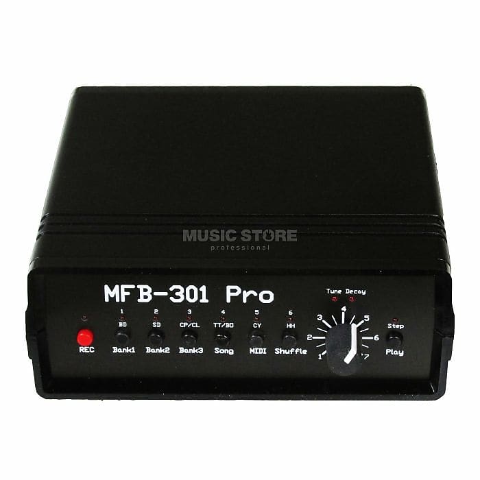 MFB 301 Pro Analogue Drumcomputer With Step Sequencer | Reverb