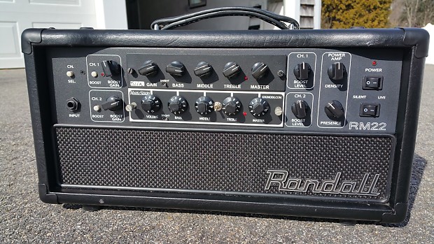 Randall RM22 2 Channel MTS Head w/ Tweed Module!, switchable | Reverb