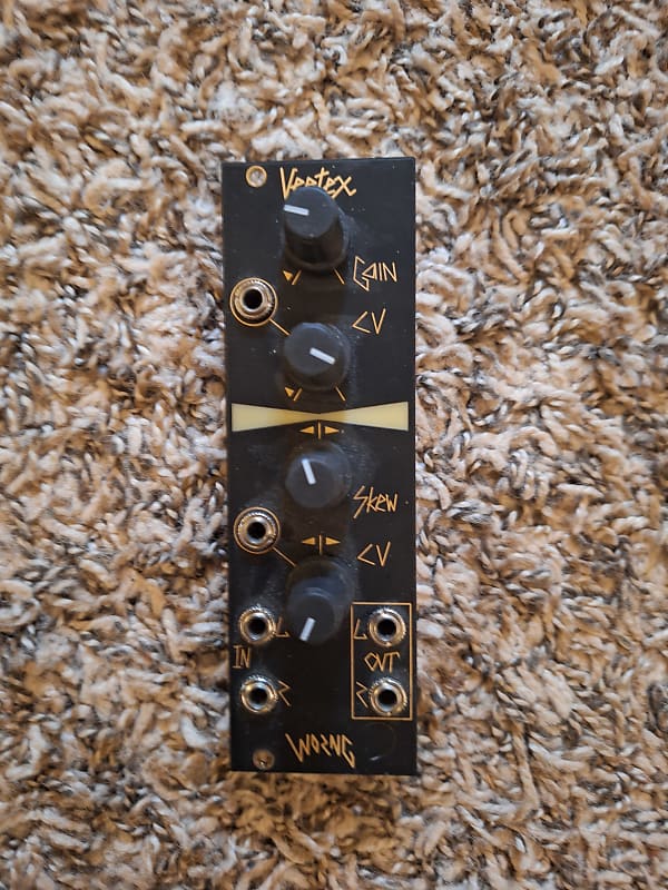 Worng Electronics VERTEX Eurorack Stereo VCA Module | Reverb