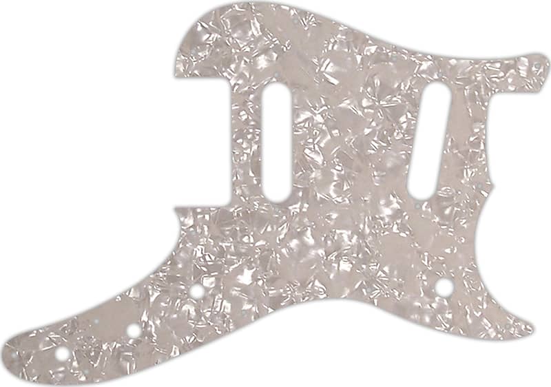 WD Custom Pickguard For Fender Duo-Sonic Offset SS #28A Aged | Reverb