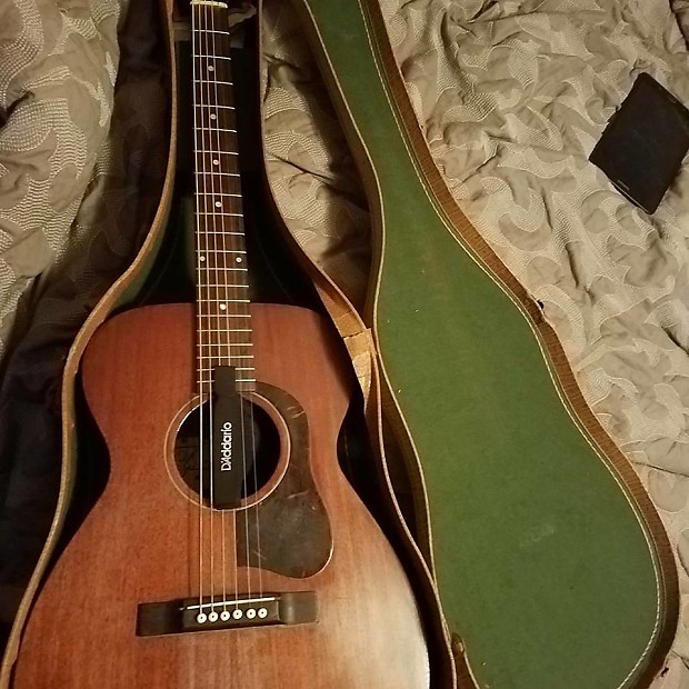 Guild M-20 1959 Ghost Label Natural Mahogany | Reverb