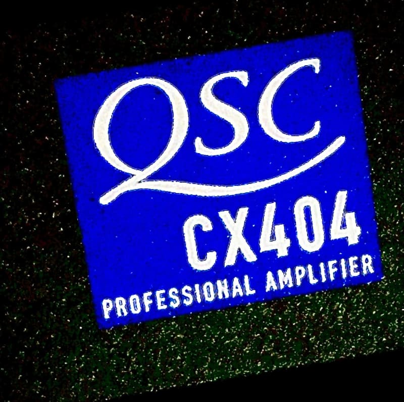 QSC CX404-4 Channels/250 Watts Each/Commercial Power | Reverb