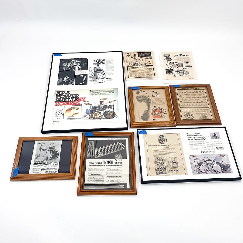 Rogers Print Ads and Catalog Pages 1960s-1980s | Reverb