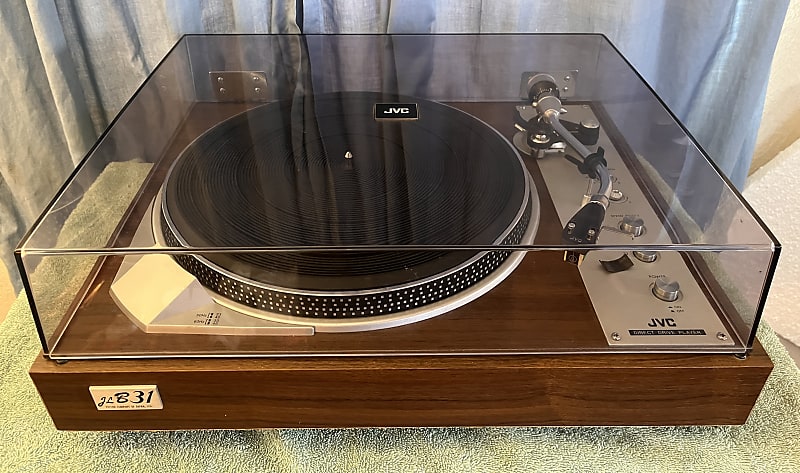 Vintage JVC JL-B311 Direct Drive Manual Turntable- Speed | Reverb
