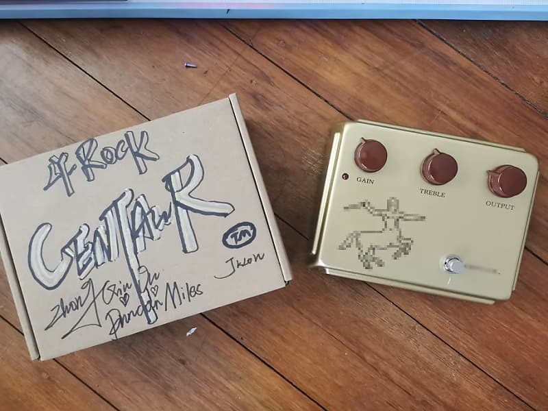 Centaur Pedal Professional Overdrive (Horsie) Gold | Reverb
