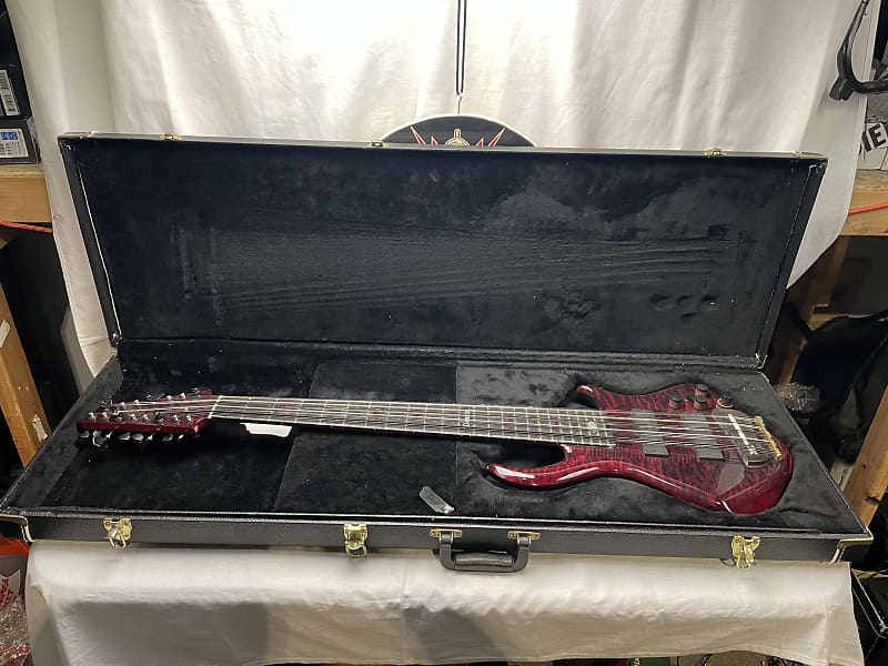 Warrior Custom Order Dionisio 15-string Bass with Case | Reverb