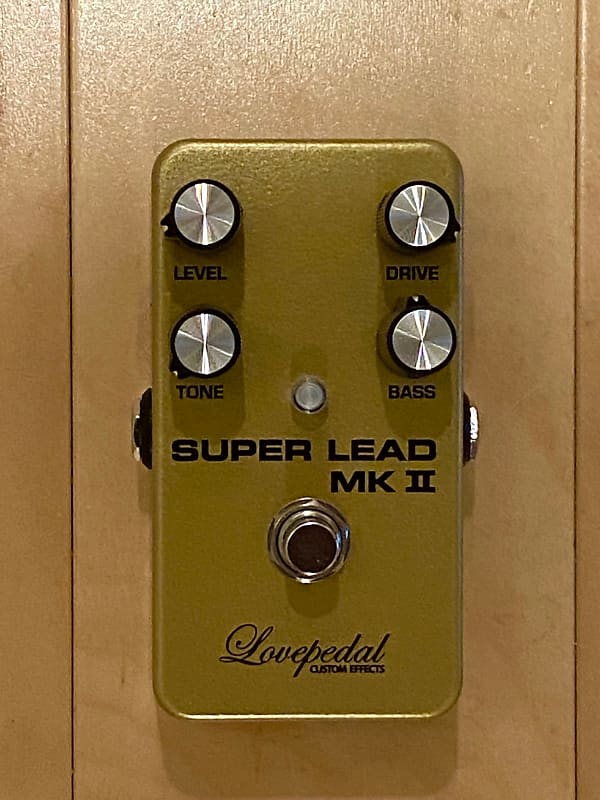 Lovepedal Super Lead MK II 2022 Gold | Reverb
