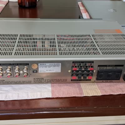 Sony Ta-ax44 amplifier | Reverb