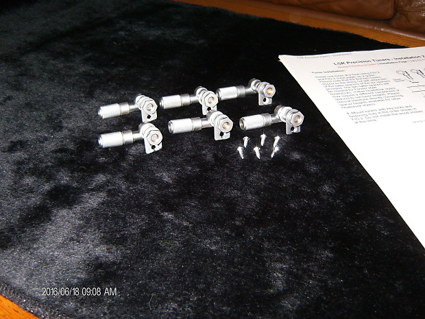 LSR LSR Precision Tuners Silver matt | Reverb