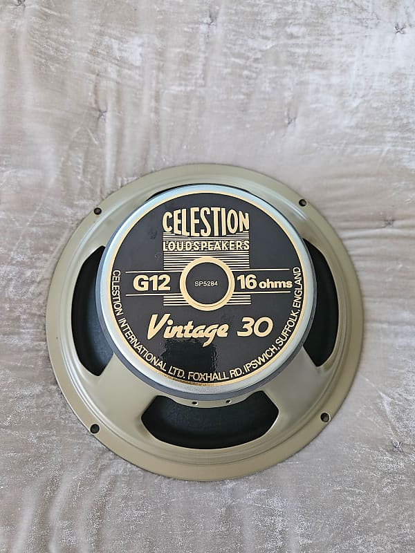 Celestion G12 Vintage 30 12" 60-Watt 16ohm Guitar Amp Speaker | Reverb
