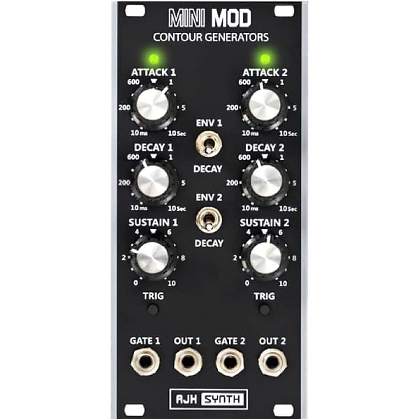 AJH synth MiniMod Dual Contour Generators - Dark Edition | Reverb AJH synth MiniMod Dual Contour Generators - Dark Edition | Reverb