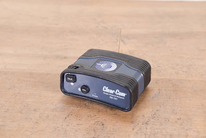 Clear-Com RS-701 Single-Channel Intercom Belt Pack (church | Reverb