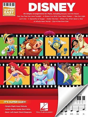 Disney Super Easy Song Book | Reverb