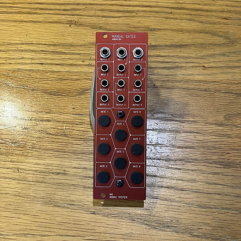 ADDAC System 304 Manual Gates 2010s - Red | Reverb
