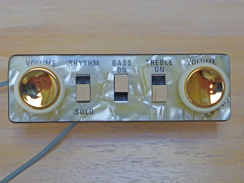 Hofner Germany 500/1 Bass Control Panel | Reverb
