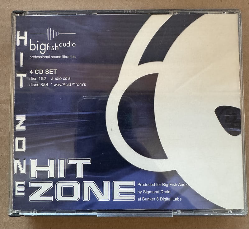 Big Fish Audio Hit Zone Sample CDs | Reverb