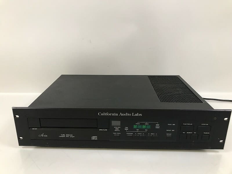California Audio Labs Aria Tube Analog Cd Player | Reverb UK