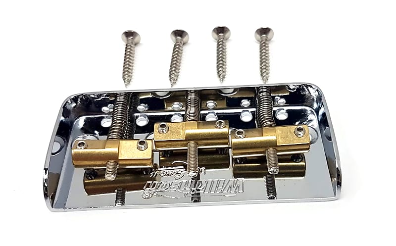 Wilkinson WTBS Short Telecaster Bridge Brass Compensated | Reverb