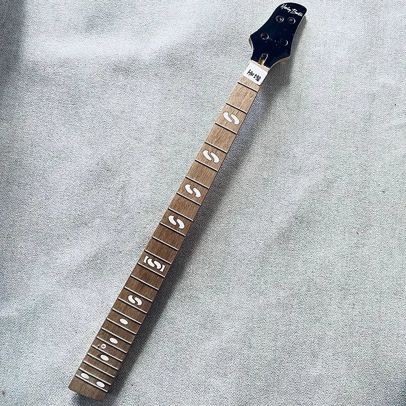 Harley Benton Maple Wood 4 String Bass Neck and Rosewood | Reverb