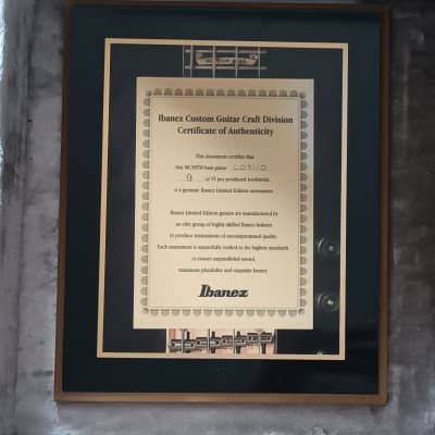 Ibanez Musician Bass 30th. anniversary 2009 | Reverb