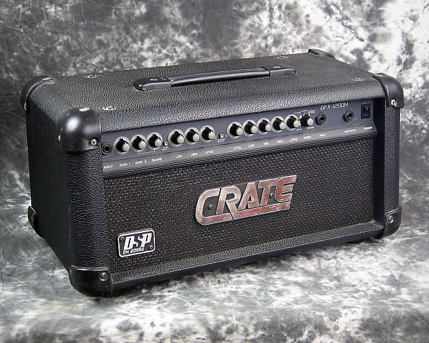 Crate GFX-1200H 100-Watt Solid State Guitar Amp Head with DSP | Reverb