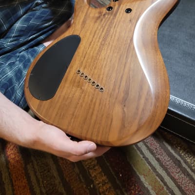 Kiesel Aries Bolt-On 7 String Multiscale Translucent White | Reverb