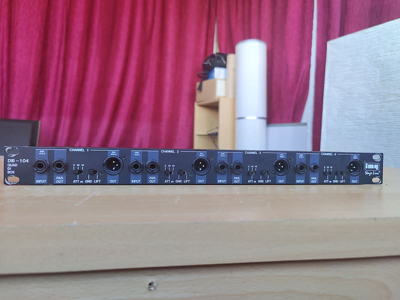 IMG Stageline DIB-104 Quad DI Box | Reverb