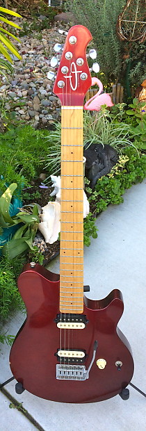 OLP MM1 EVH Axis 1990 Ernie Ball Dark Red | Reverb