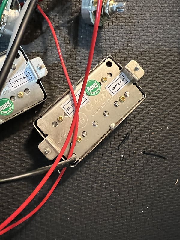 Prs S2 wiring harness singlecut s2 #7 pickups, humbucker pots | Reverb