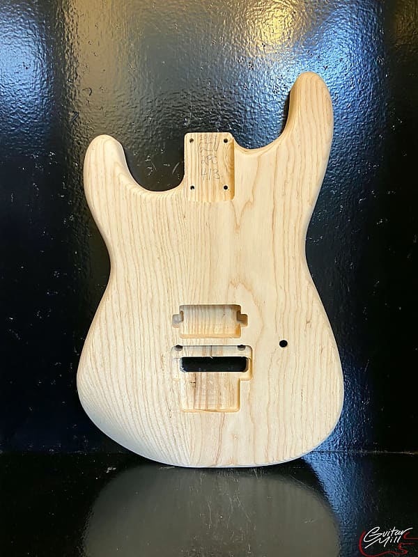 Guitar Mill S-Style "Reverse" Body / 2 pc. Swamp Ash / | Reverb UK