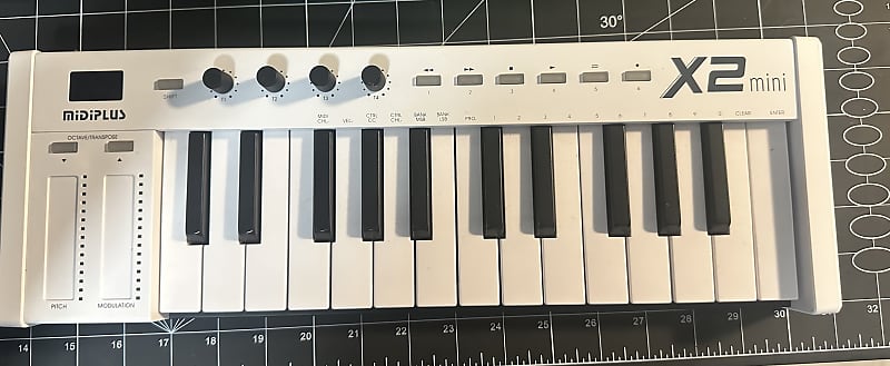 MIDIplus midiplus X2 mini Keyboard Controller 3', white 2020 | Reverb