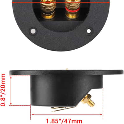 American Terminal 5PCS 3 Inch Round 2-Way Speaker Box | Reverb