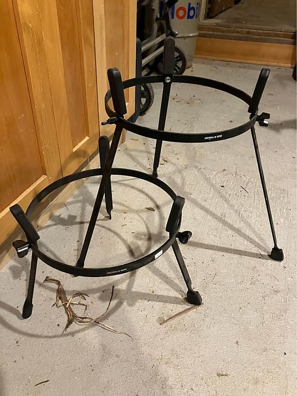 Toca Conga Stands (2) - Black | Reverb