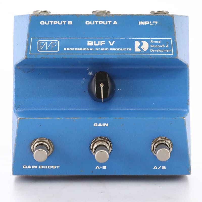 Rivera Research BUF V A/B Gain Boost Guitar Effects Pedal | Reverb