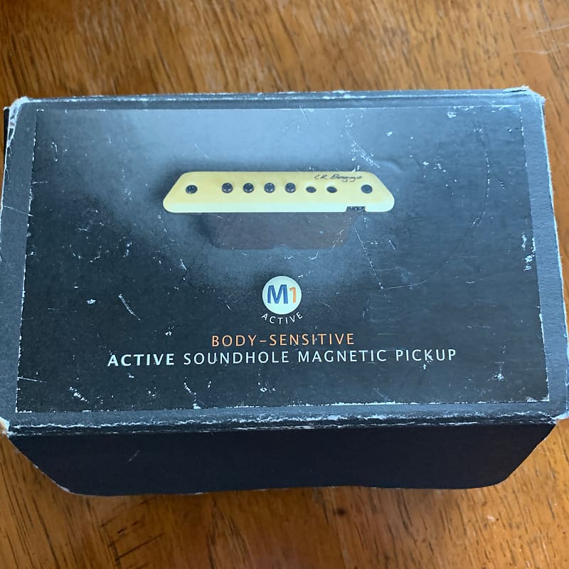 LR Baggs M1A Active Soundhole Pickup w/ Volume Control | Reverb