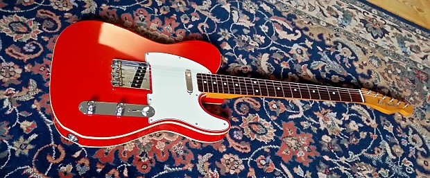 Double Bound Fiesta Red Telecaster | Reverb