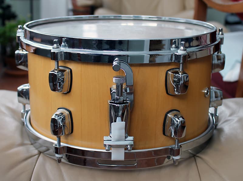 Custom 12x6 Stave Snare Drum w/ die cast hoops. | Reverb