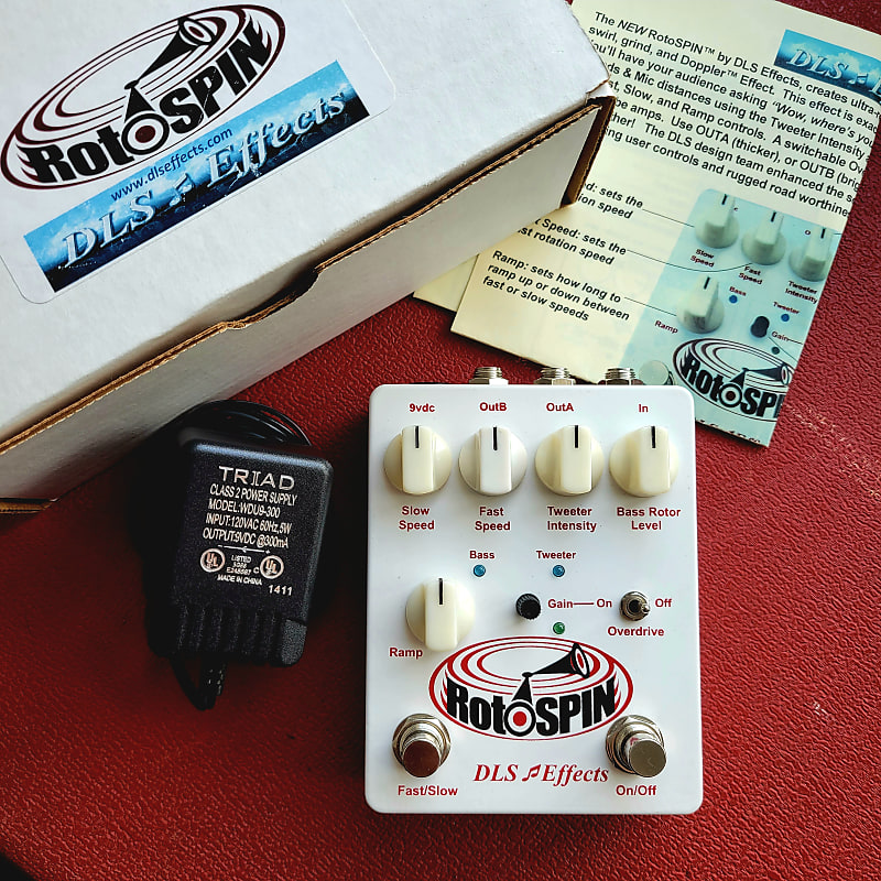 DLS Effects Roto-Spin Leslie/Rotating Speaker Sim | Reverb