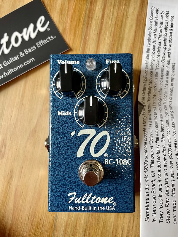 Fulltone '70 Fuzz - V2 | Reverb